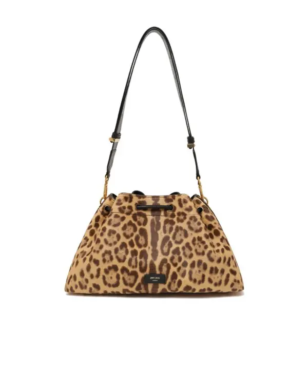 JIMMY CHOO Drawstring Shoulder Bag