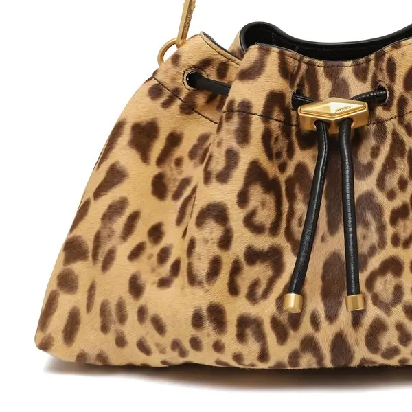 JIMMY CHOO Drawstring Shoulder Bag