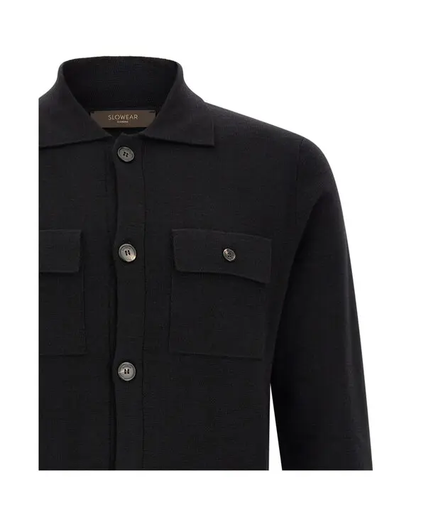 ZANONE Textured Knit Long-sleeve Cardigan