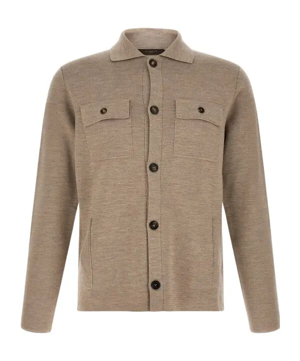 ZANONE Long-sleeve Cardigan - Beige