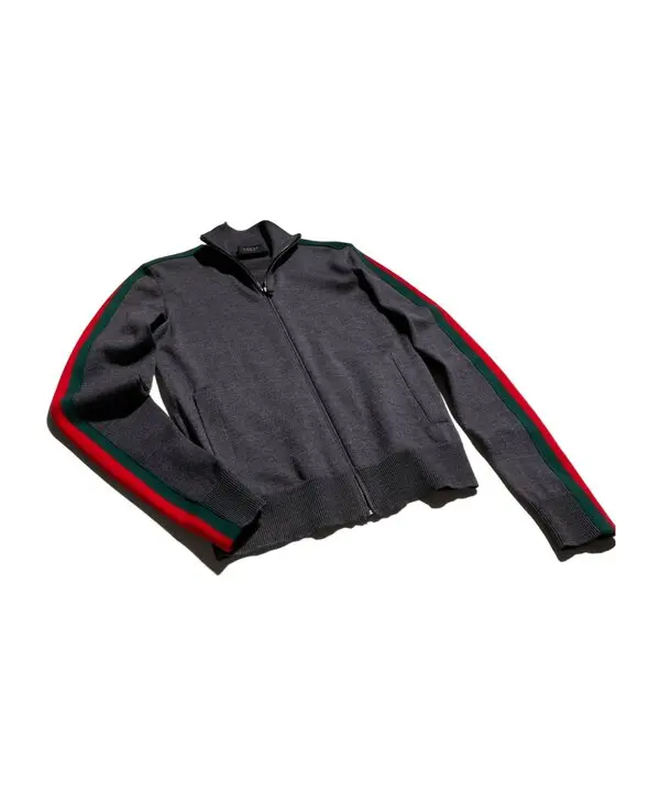 Gucci Fine Wool Zip Jacket