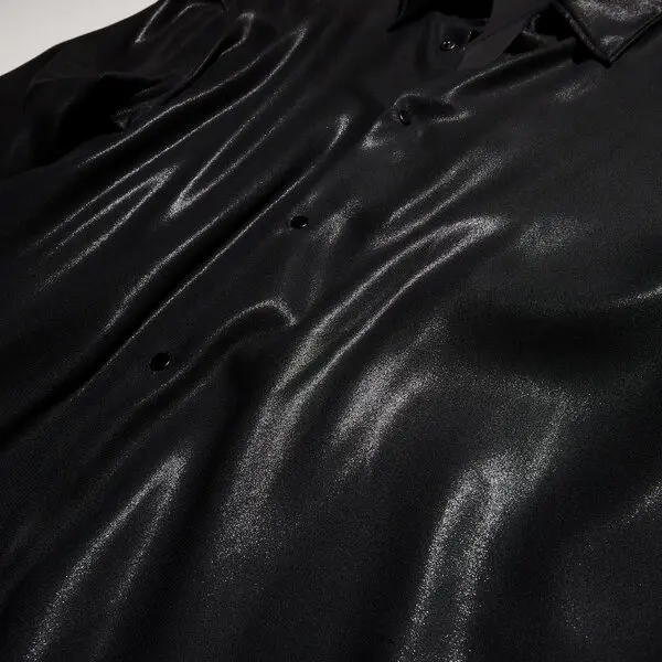 Gucci Shiny Technical Satin Shirt