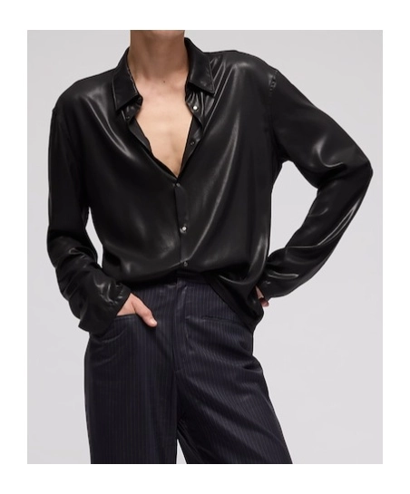 Gucci Shiny Technical Satin Shirt