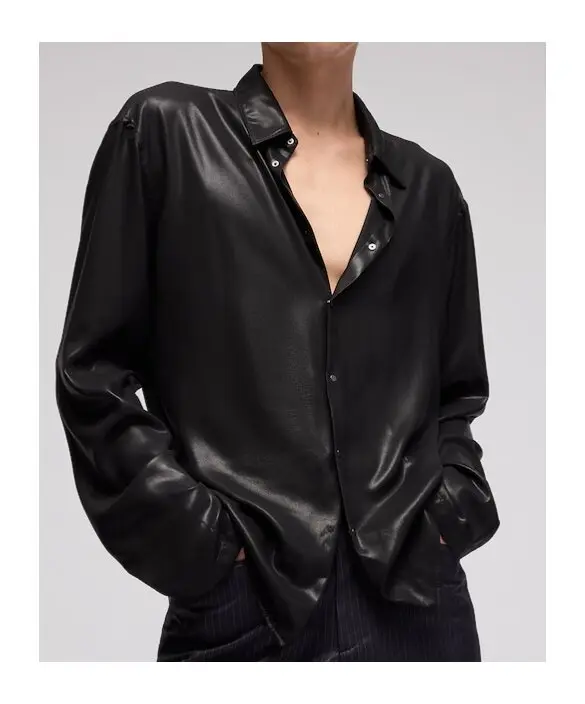 Gucci Shiny Technical Satin Shirt