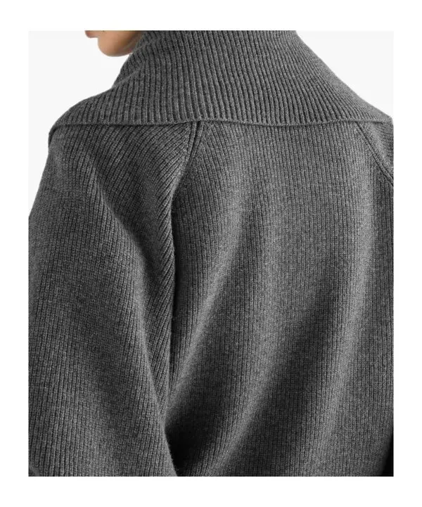 Dolce & Gabbana Collared Long-sleeved Knit Sweater