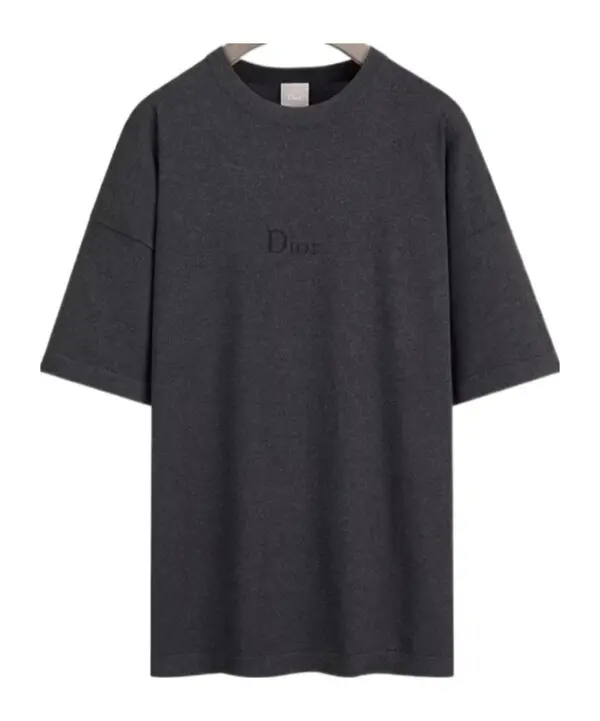 Dior T-shirt With Signature, Oversized Fit