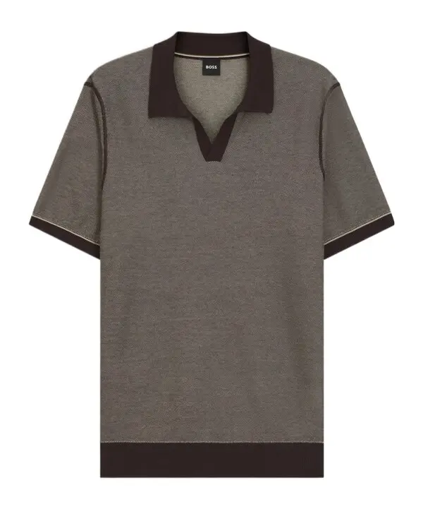 Hugo Boss Contrast Trim Polo Shirt