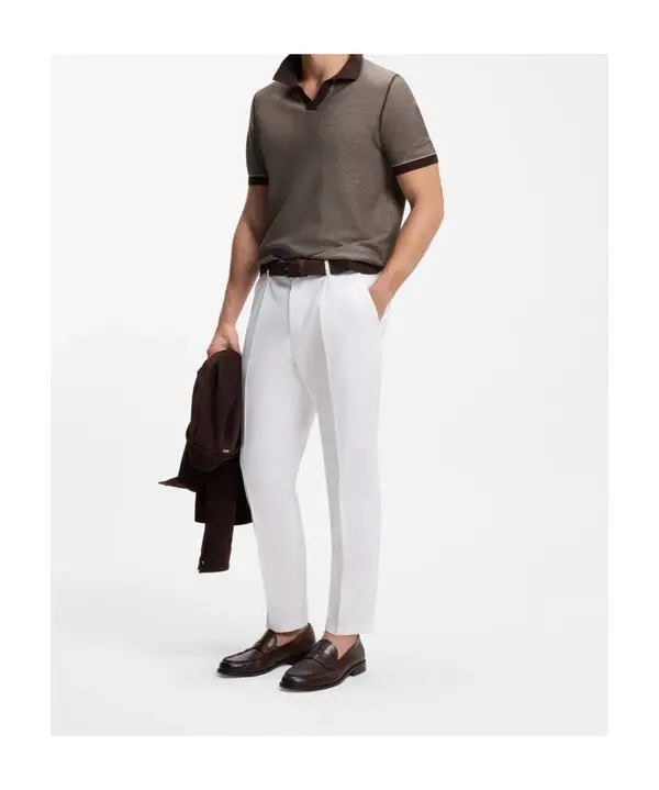 Hugo Boss Contrast Trim Polo Shirt