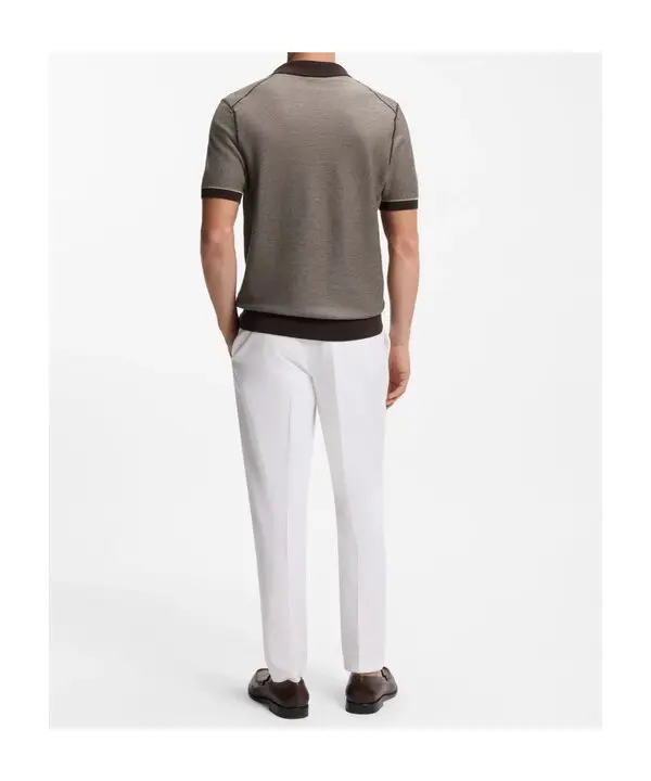 Hugo Boss Contrast Trim Polo Shirt