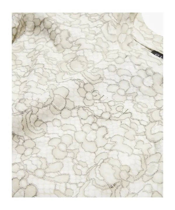 Gucci Lace Print T-shirt - Sage Green