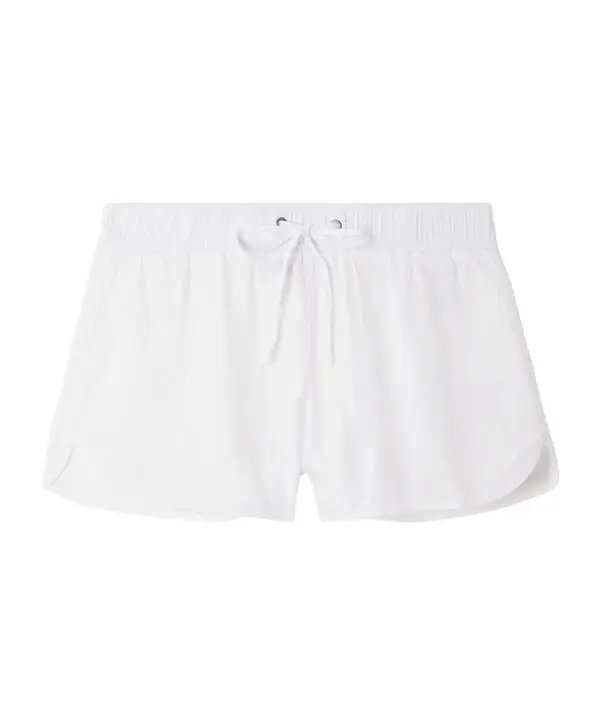 JAMES PERSE Solid Color Linen Shorts