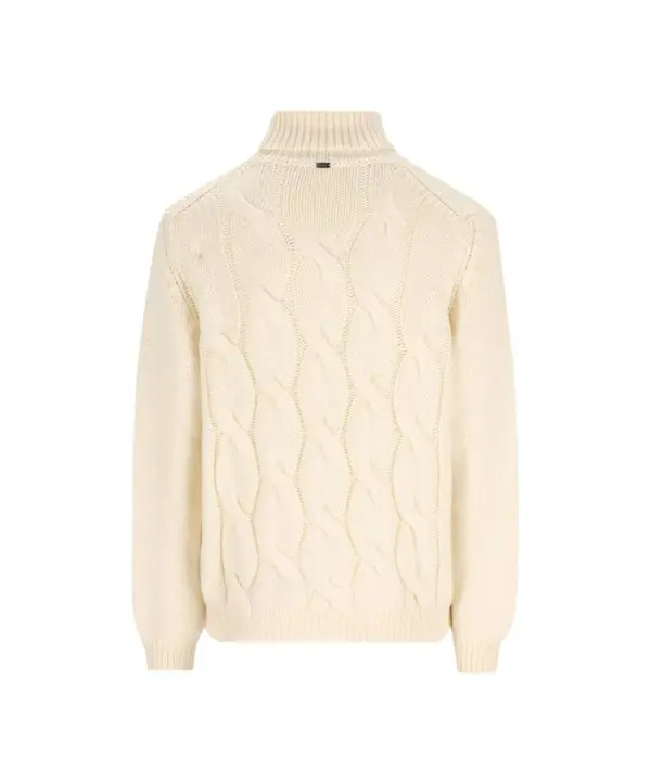 Herno Turtleneck Knit Top