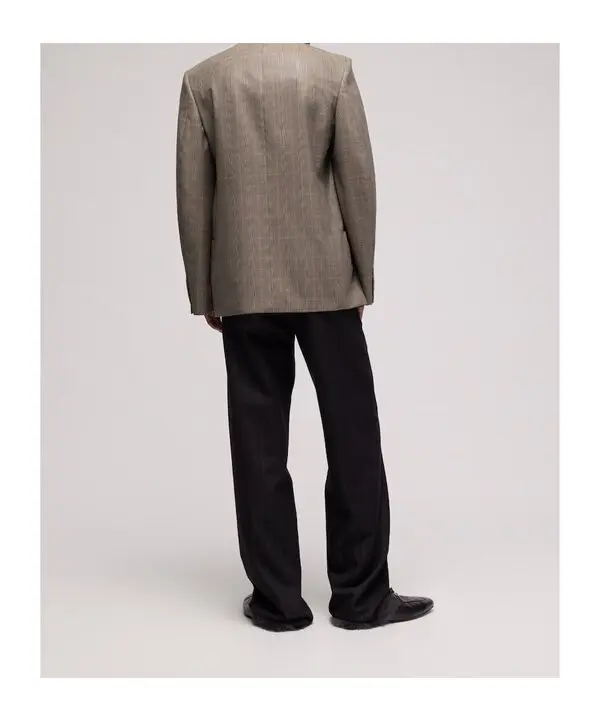 Gucci Coated Prince Of Wales Jacket