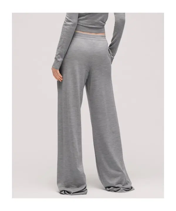 Gucci Leisure Pants With Embroidery - Light Gray