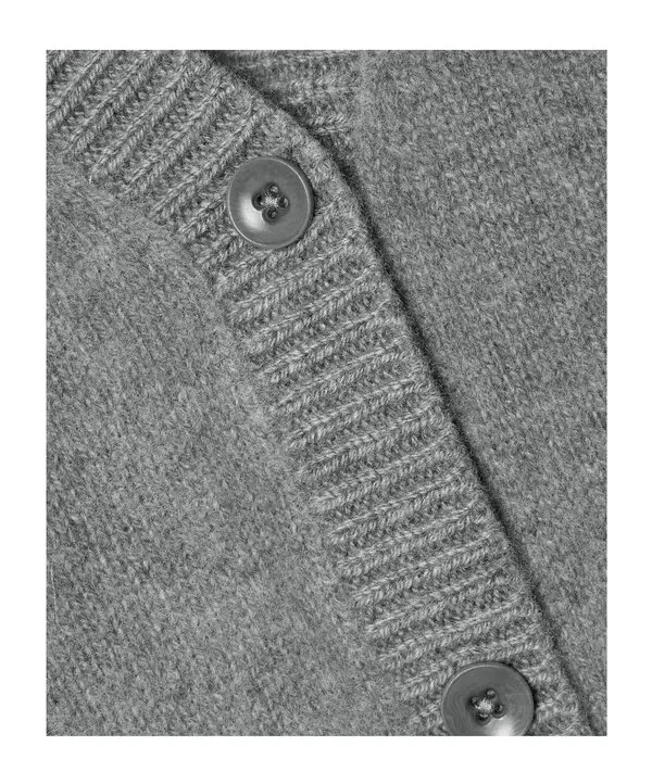 THE ELDER STATESMAN Cropped Cashmere Cardigan