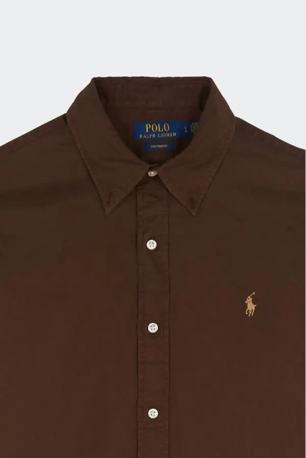 Polo Ralph Lauren Embroidered-logo Button-down Shirt