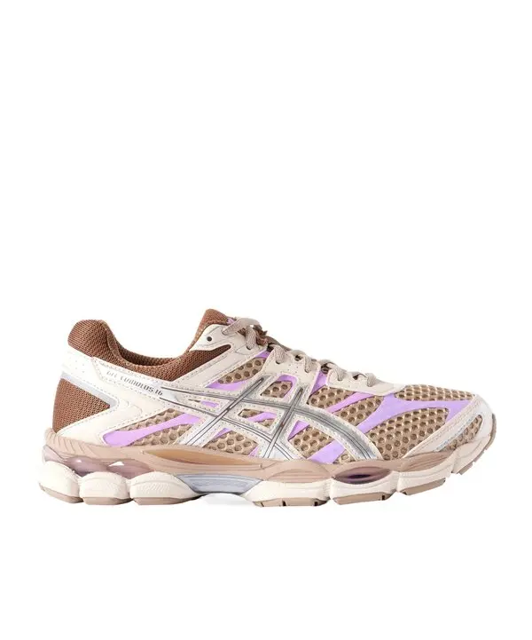 Asics Metallic And Rubber-trimmed Mesh Sneakers