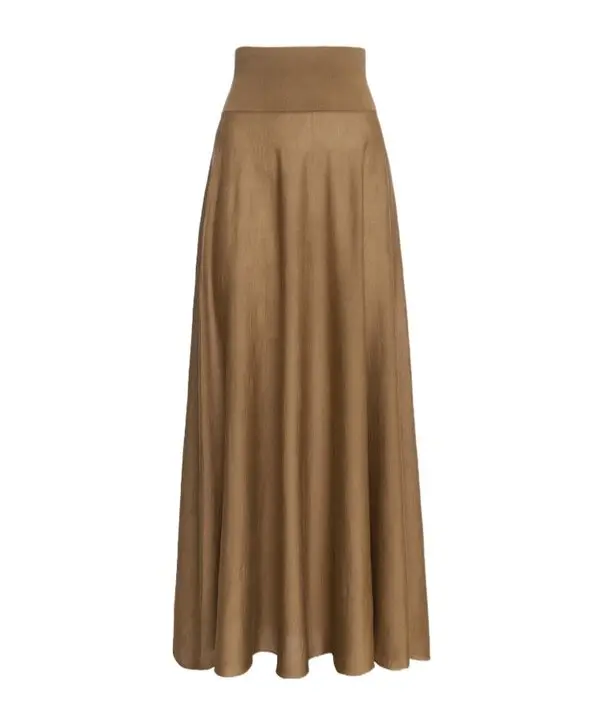 Malo Silk Skirt