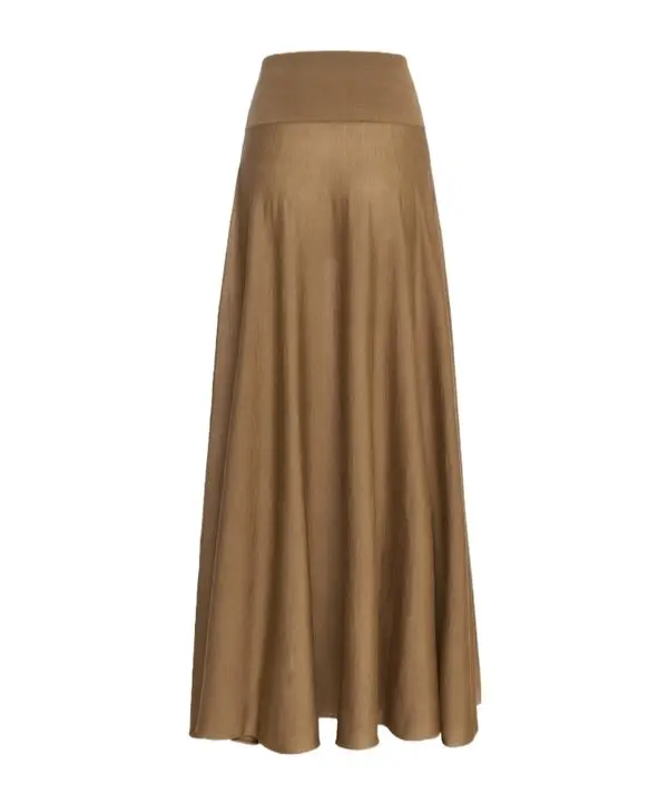 Malo Silk Skirt
