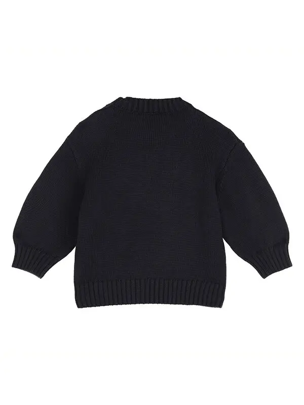 Givenchy Logo-embroidered Button-fastening Sweater
