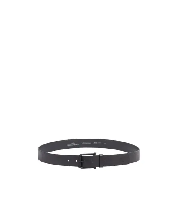 Stone Island Belt With Textured Buckle