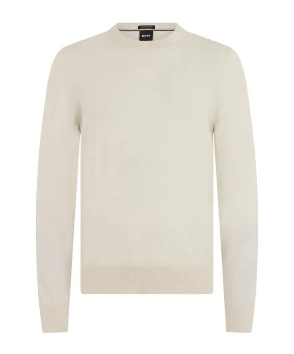 Hugo Boss Crew Neck Long-sleeved Knitwear