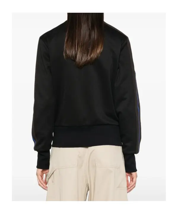 WALES BONNER Side-stripe Zip-up Sweatshirt