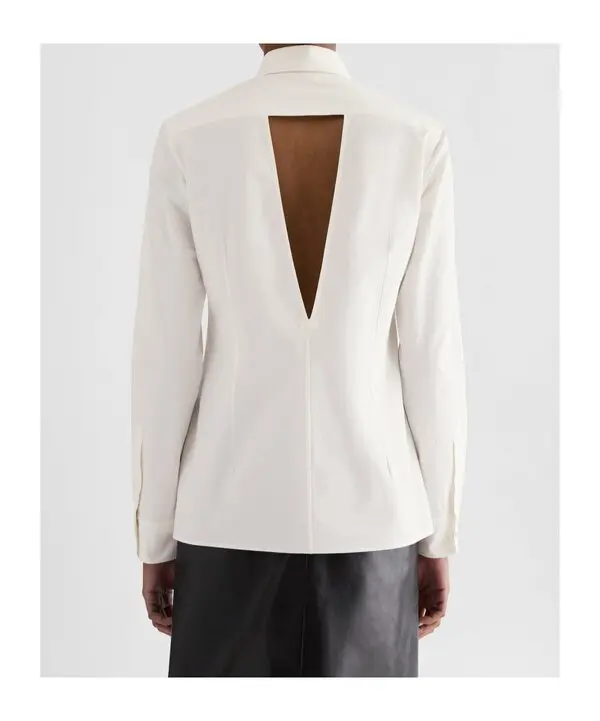 JIL SANDER Cut-out Back Shirt