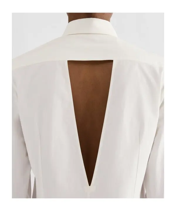 JIL SANDER Cut-out Back Shirt