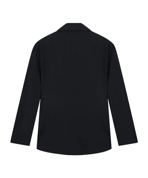 Giorgio Armani Blazer Giorgio's Regular Fit In Pure Virgin Wool Crepe