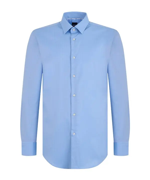Hugo Boss Collared Long-sleeved Shirt