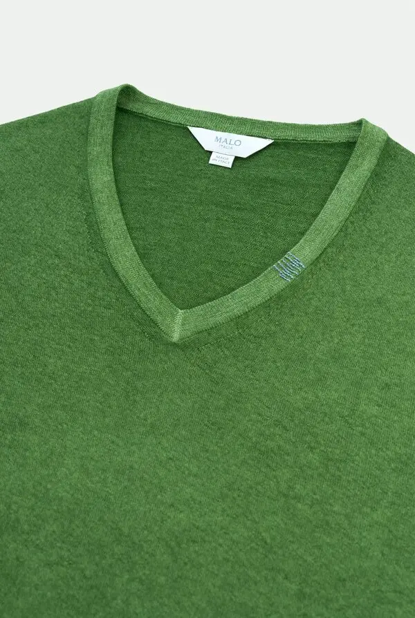 Malo Tavolozza V Neck