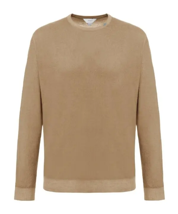 Malo Tavolozza Crew Neck - Beige