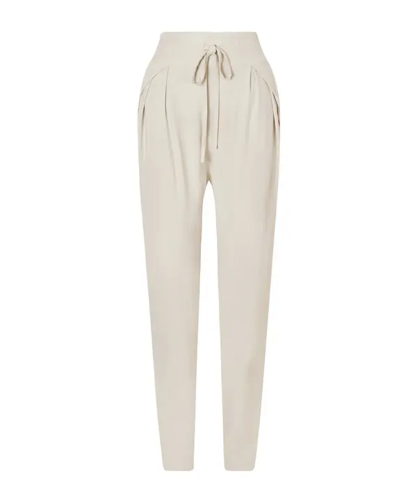 Sharon Wauchob Silk-blend Drawstring Trousers