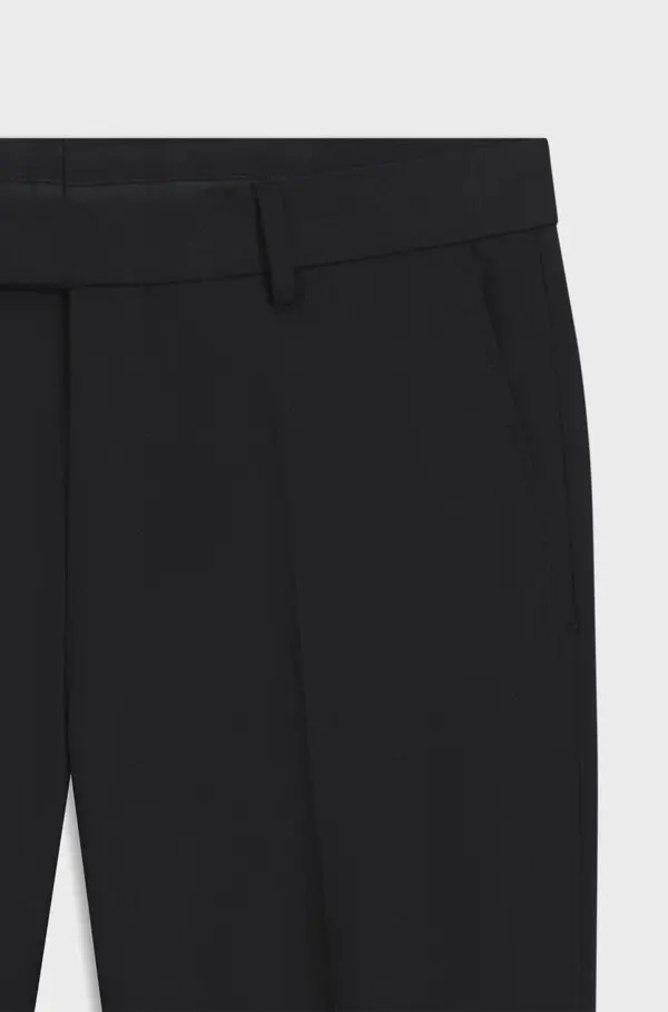 Hugo Boss Slim-fit Stretch Wool Trousers