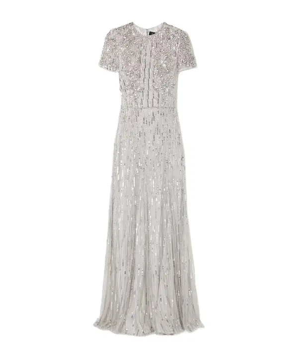 Jenny Packham Eliza Embellished Tulle Gown