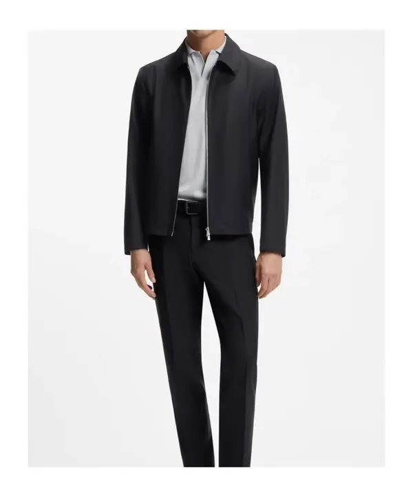 Hugo Boss Zip-up Collared Jacket