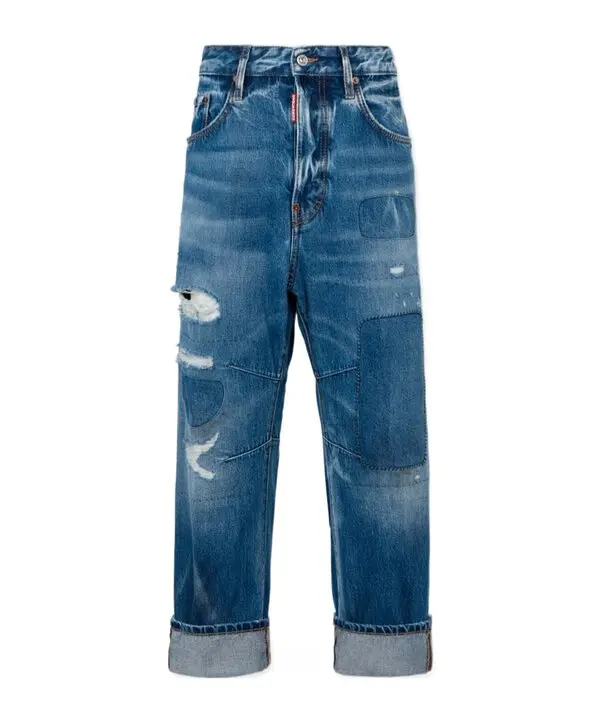Dsquared2 Multi-pocket Jeans - Blue