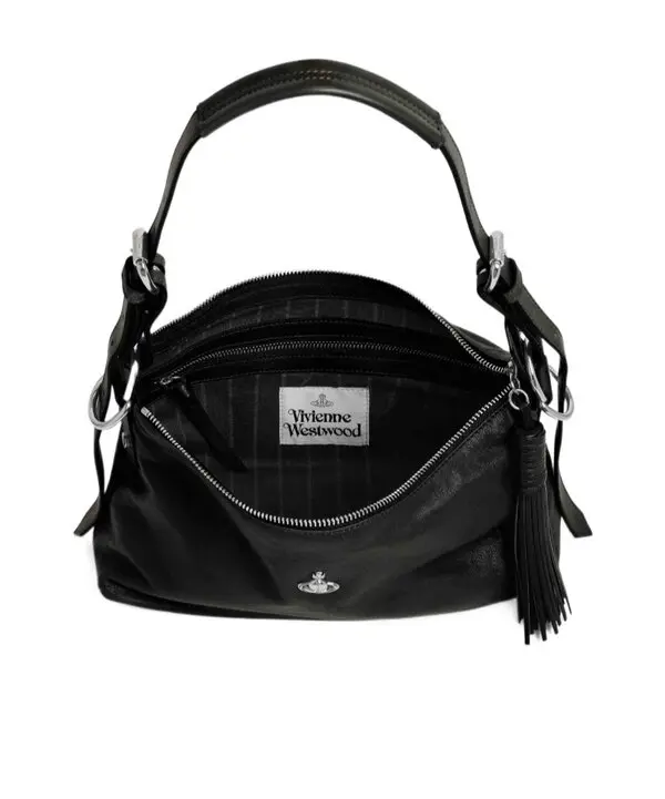 VIVIENNE WESTWOOD Emma Shoulder Bag - Black