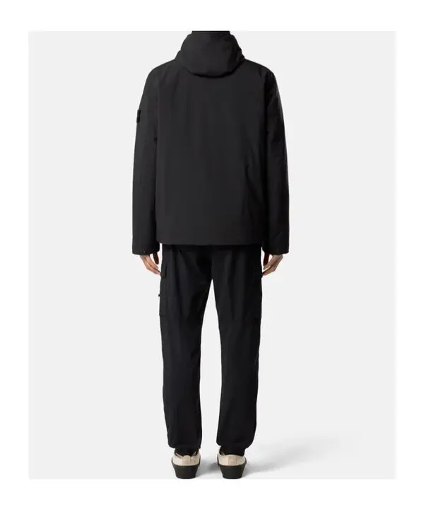 Stone Island Hooded Jacket With Wind- And Water-resistant Membrane