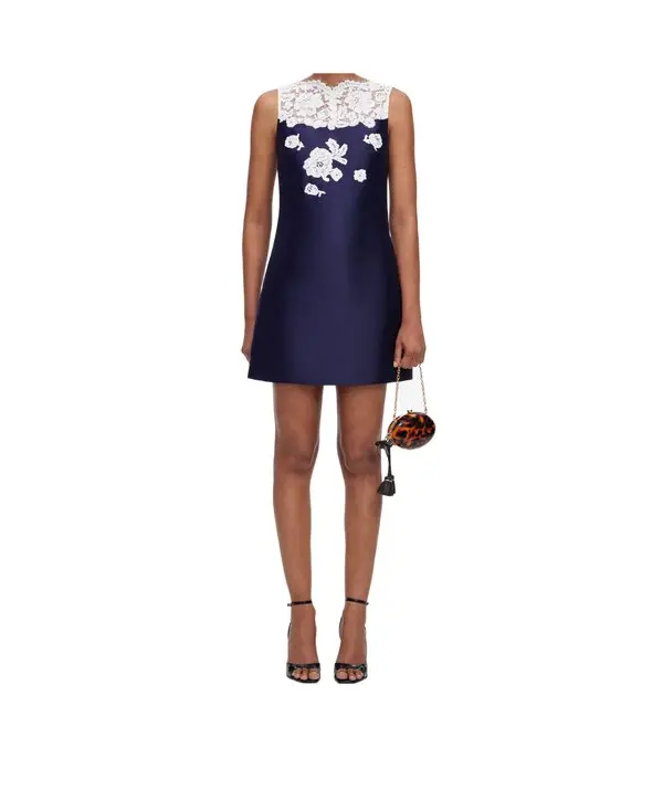 SELF-PORTRAIT Sleeveless Dress