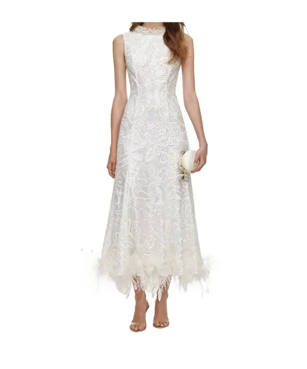 SELF-PORTRAIT Sleeveless Dress