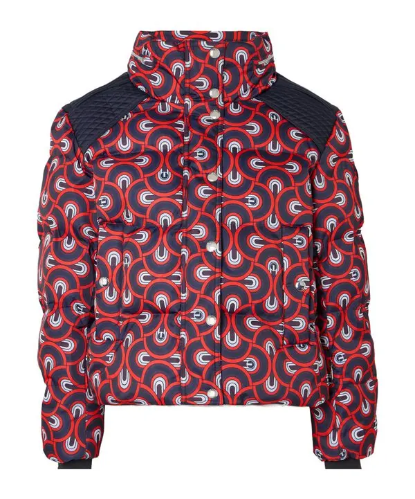 Fusalp Tatum Pilule Printed Quilted Ski Jacket