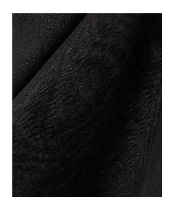 JAMES PERSE Cropped Linen-canvas T-shirt