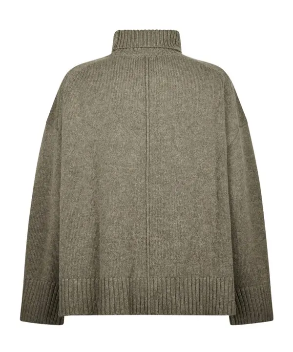 Soeur High-neck Knit Sweater