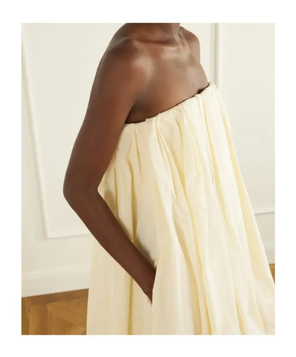 JIL SANDER Off-the-shoulder Bustier Dress