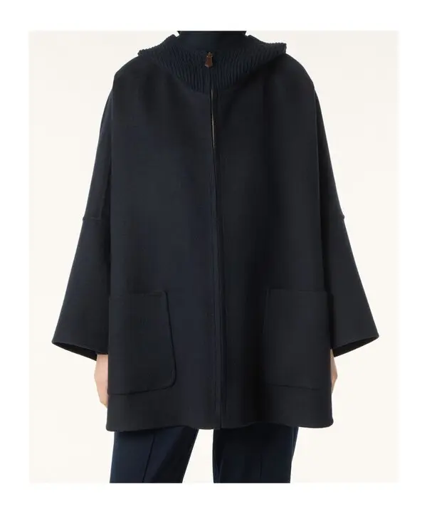 Loro Piana Farrel Hooded Cashmere Cape