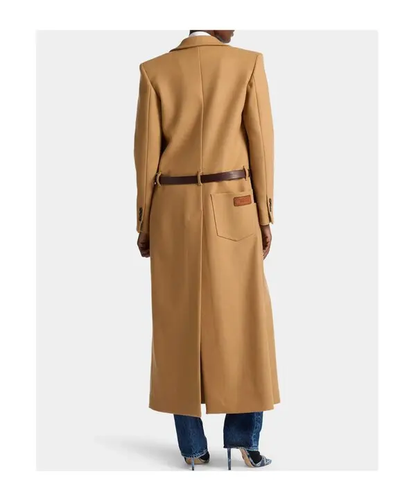 Dsquared2 Long Single-breasted Belted Coat