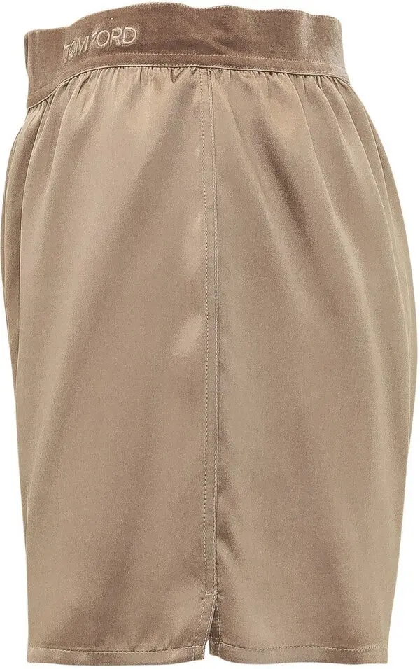 TOM FORD Logo Waistband Shorts