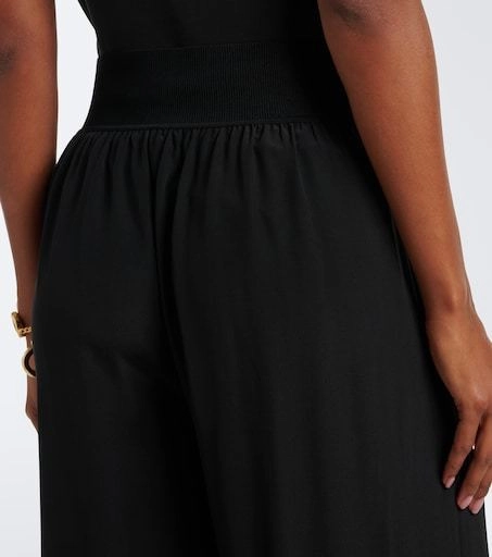 JOSEPH Rihani Silk Crêpe Wide-leg Pants